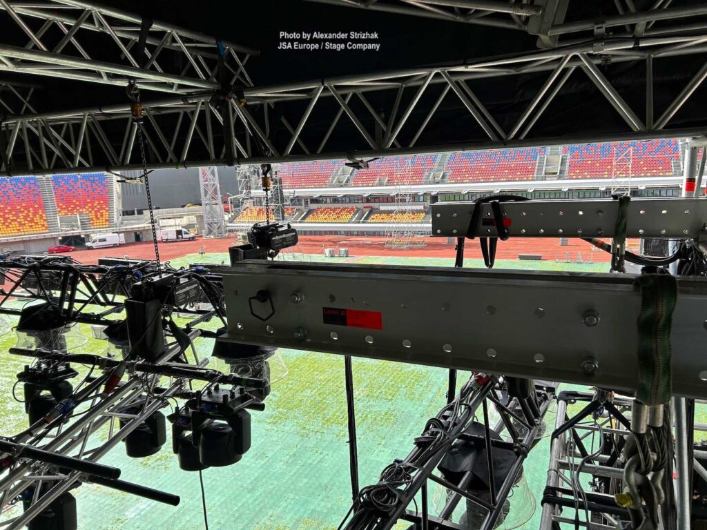 INNOVATIVE LAYHER TWIXBEAMS FOR THE CONCERT IN RIGA – JSA STAGE. Since 1996