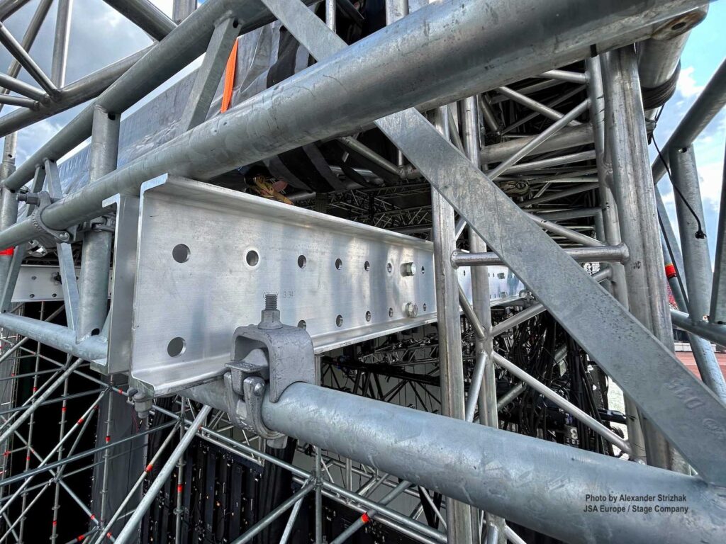 INNOVATIVE LAYHER TWIXBEAMS FOR THE CONCERT IN RIGA – JSA STAGE. Since 1996