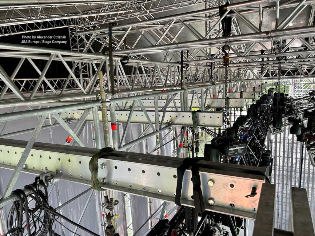 INNOVATIVE LAYHER TWIXBEAMS FOR THE CONCERT IN RIGA – JSA STAGE. Since 1996