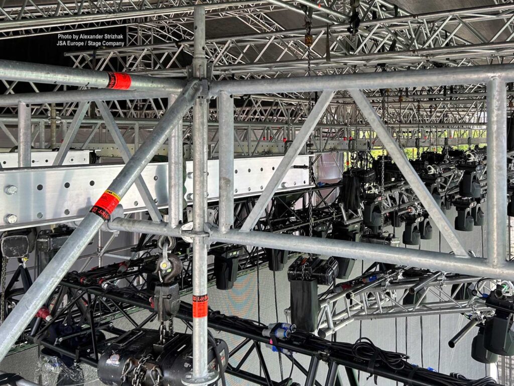 INNOVATIVE LAYHER TWIXBEAMS FOR THE CONCERT IN RIGA – JSA STAGE. Since 1996