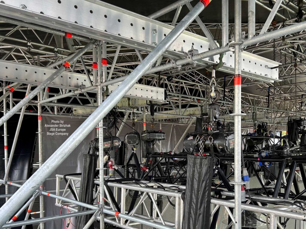 INNOVATIVE LAYHER TWIXBEAMS FOR THE CONCERT IN RIGA – JSA STAGE. Since 1996