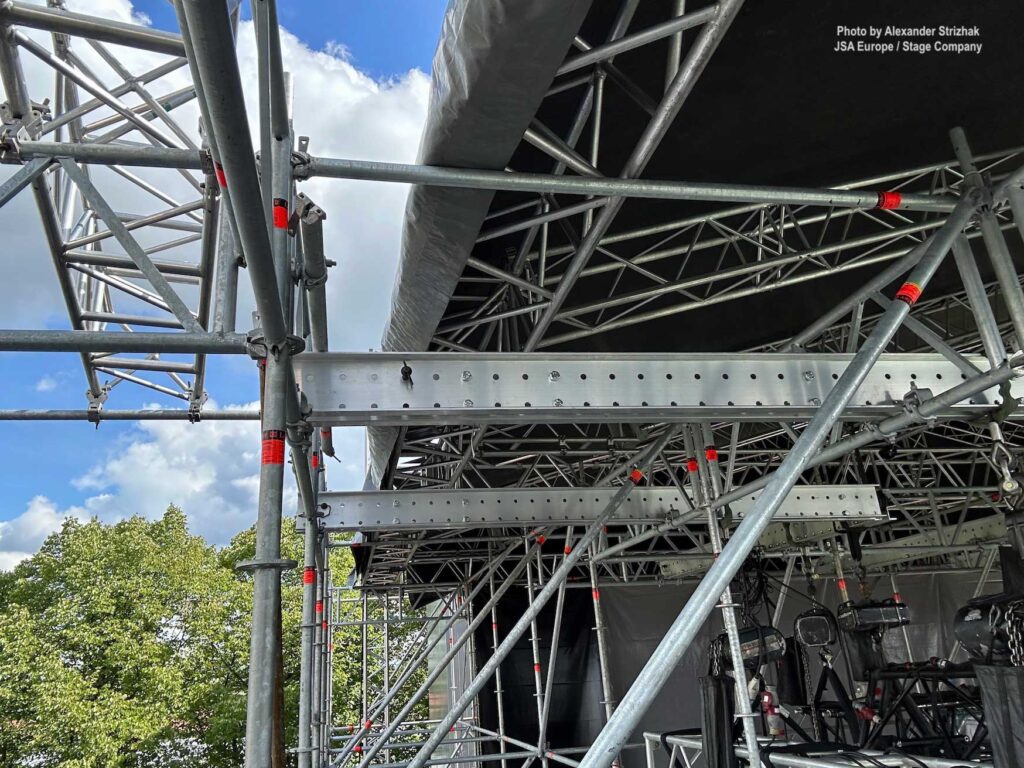 INNOVATIVE LAYHER TWIXBEAMS FOR THE CONCERT IN RIGA – JSA STAGE. Since 1996