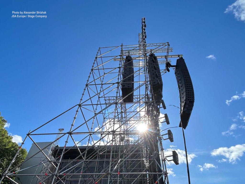 INNOVATIVE LAYHER TWIXBEAMS FOR THE CONCERT IN RIGA – JSA STAGE. Since 1996
