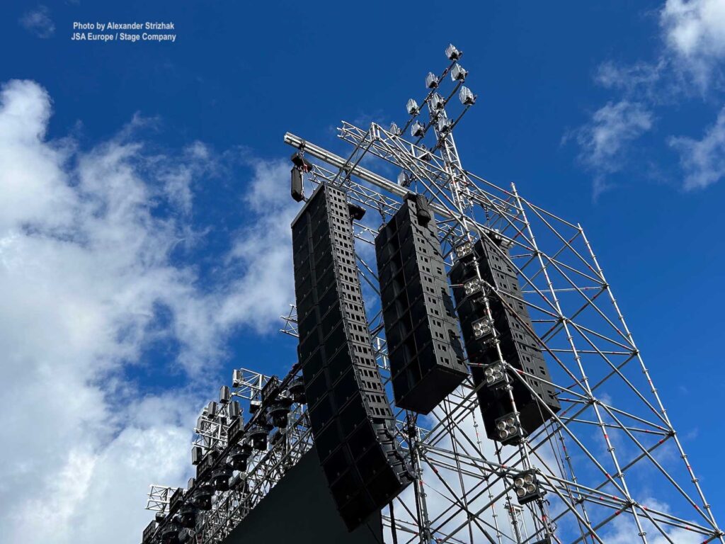 INNOVATIVE LAYHER TWIXBEAMS FOR THE CONCERT IN RIGA – JSA STAGE. Since 1996