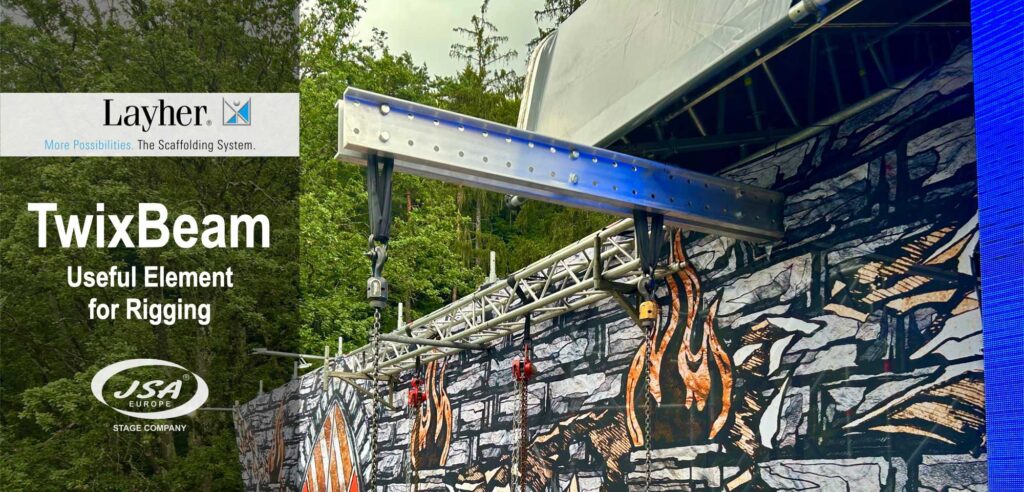 LIGHT LAYHER TWIXBEAM FOR HARD ROCK MUSIC FESTIVAL – JSA STAGE COMPANY