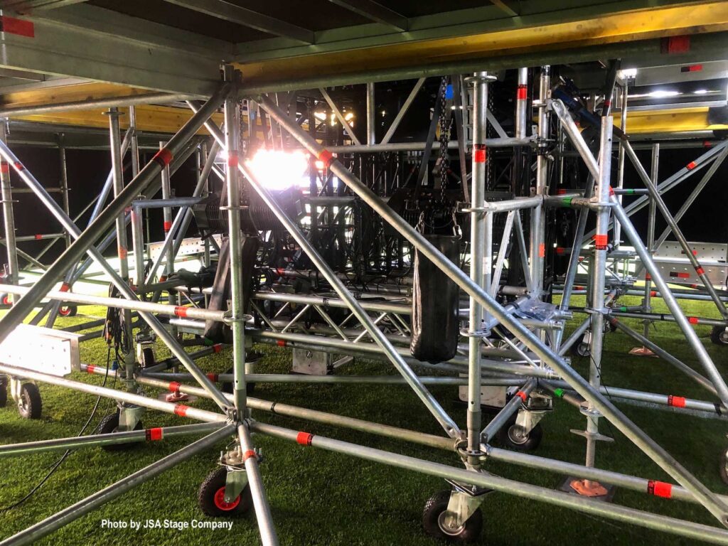 MOBILE PODIUM TRANSFORMER – SPECIAL “PLAYER” ON THE FOOTBALL FIELD ...