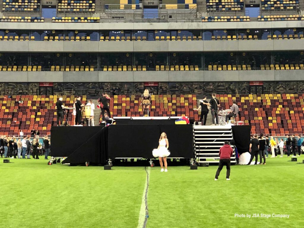 MOBILE PODIUM TRANSFORMER – SPECIAL “PLAYER” ON THE FOOTBALL FIELD ...