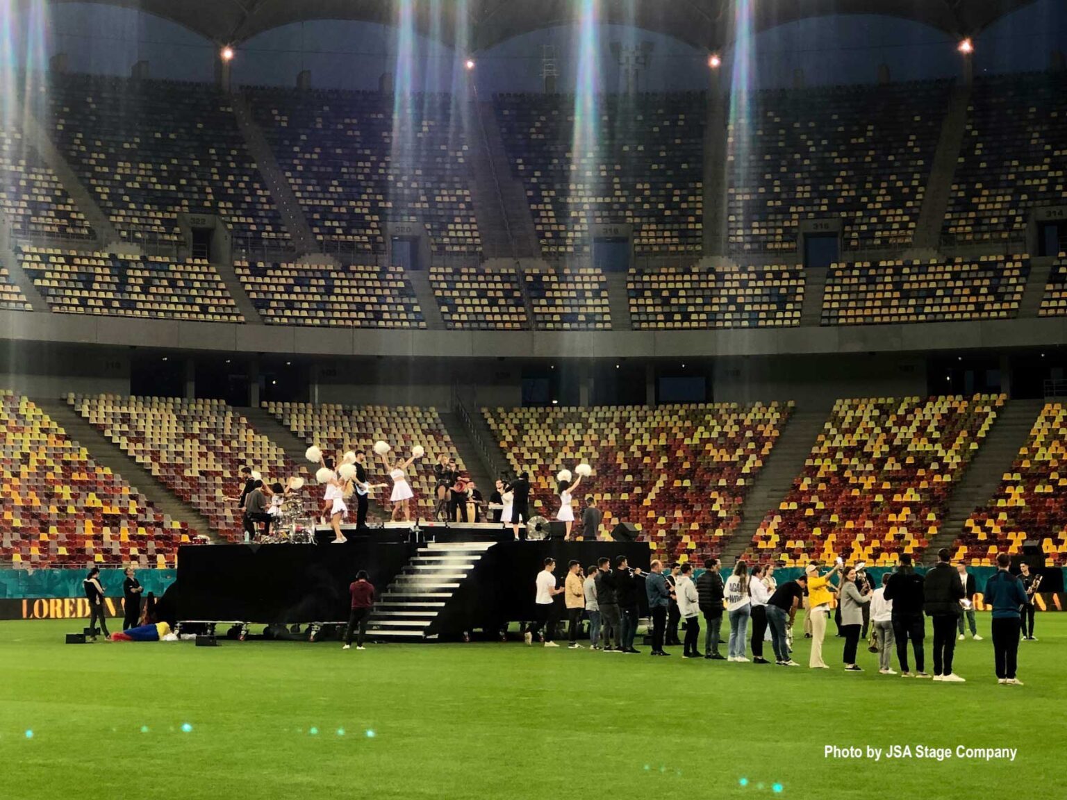 MOBILE PODIUM TRANSFORMER – SPECIAL “PLAYER” ON THE FOOTBALL FIELD ...