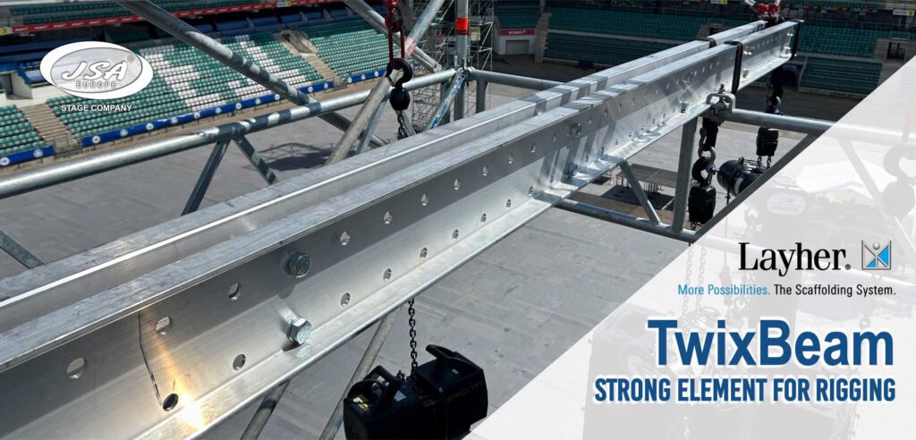 LAYHER TWIXBEAM IN STAGE CONSTRUCTION FOR MAX KORZH CONCERTS – JSA STAGE COMPANY